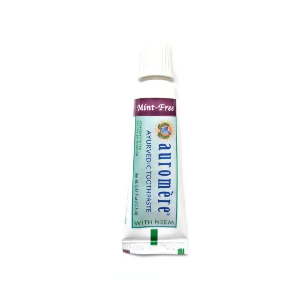 Auromere Mini Mint-Free Toothpaste – Alexis Smart Flower Remedies
